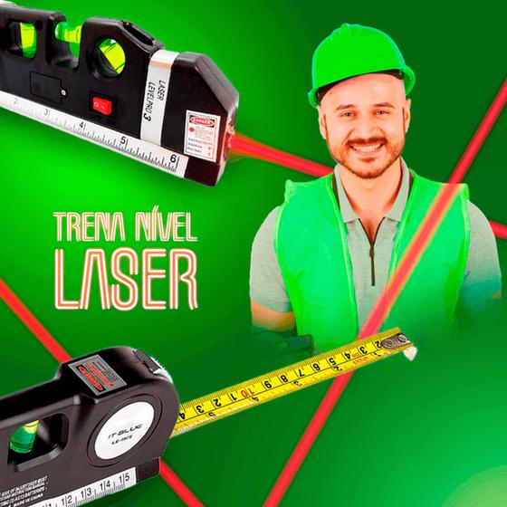 Nível nivelador Laser profissional trena Trena Level Estágios Nivelador Led itblue Nível a