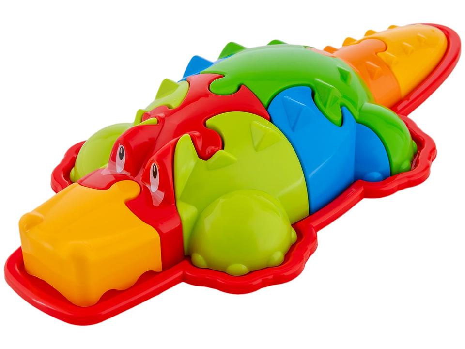 Brinquedo Educativo Ludi Club Quebra-cabeça Jacar - Shopping Azul ...