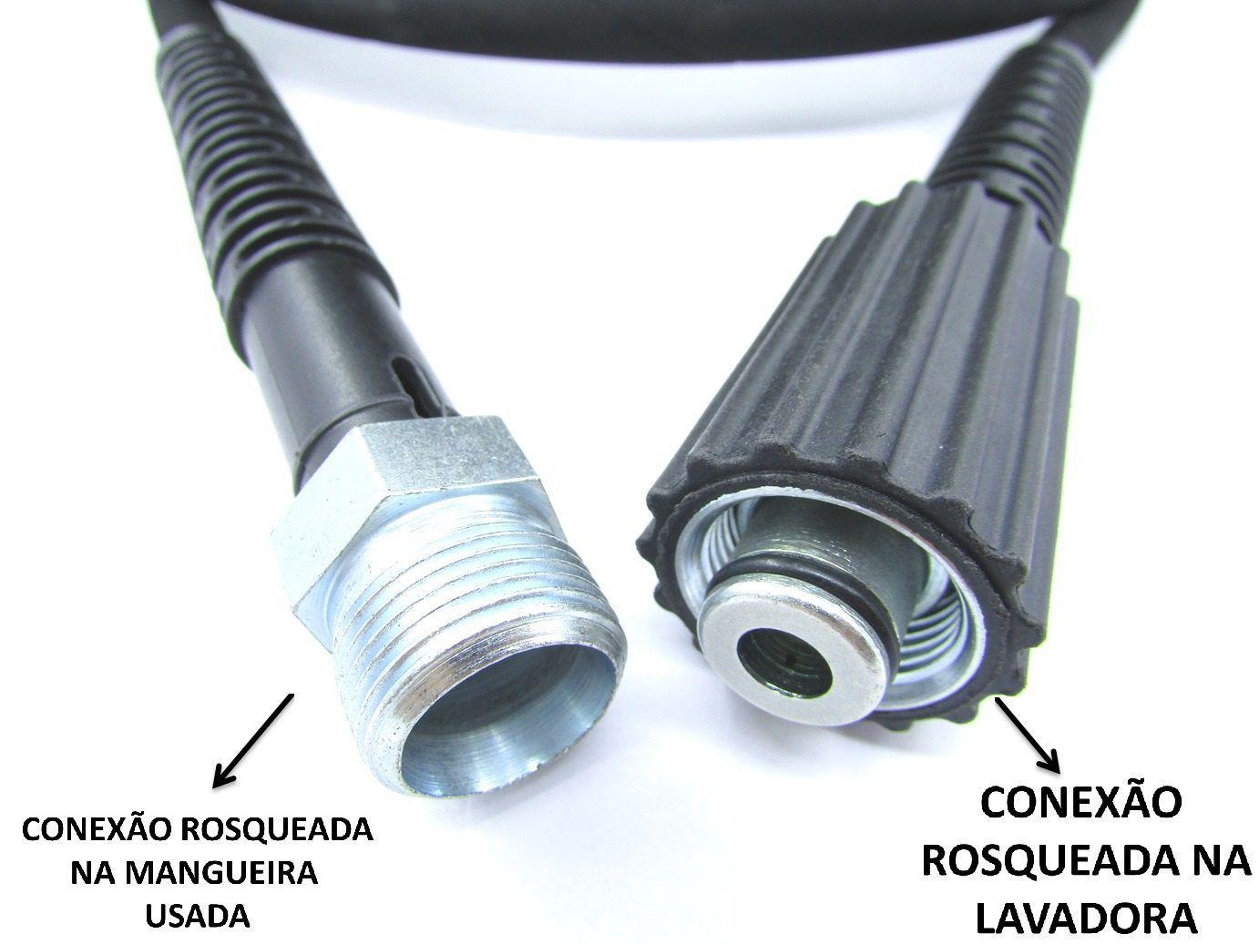 10m Mangueira Prolongadora Wap Class Laranja Extensora Trama de Aço ...