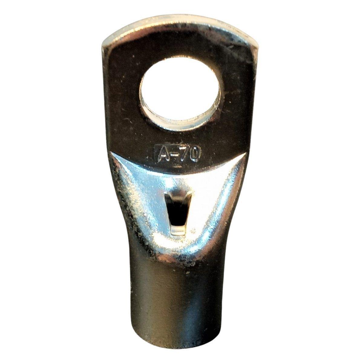 12 Ponteiras Tubular Compressão 70mm M10 Bateria Terminal Olhal ...