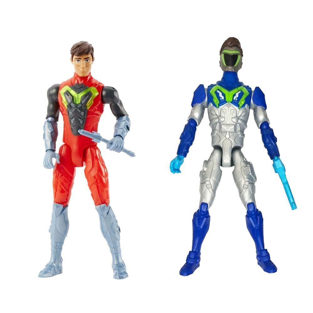 2 Bonecos Max Steel 30cm Articulados Mattel - Bonecos - Magazine Luiza