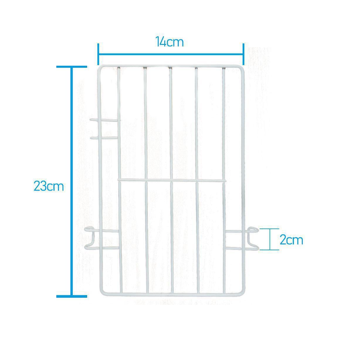 6 Cestos Organizador Freezer Nf Hf Metalfrio + 6 Separadores - Cesta e ...