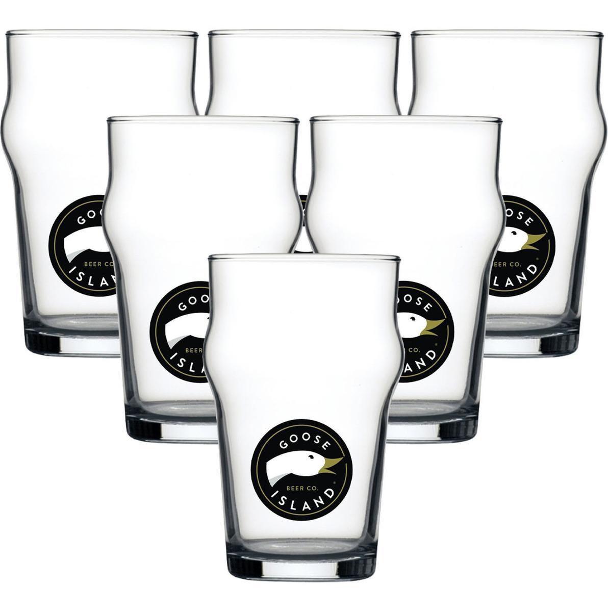 6 Copos P Cerveja E Chopp Goose Island 285Ml - Ambev Oficial - Globimport - Copo de Cerveja ...