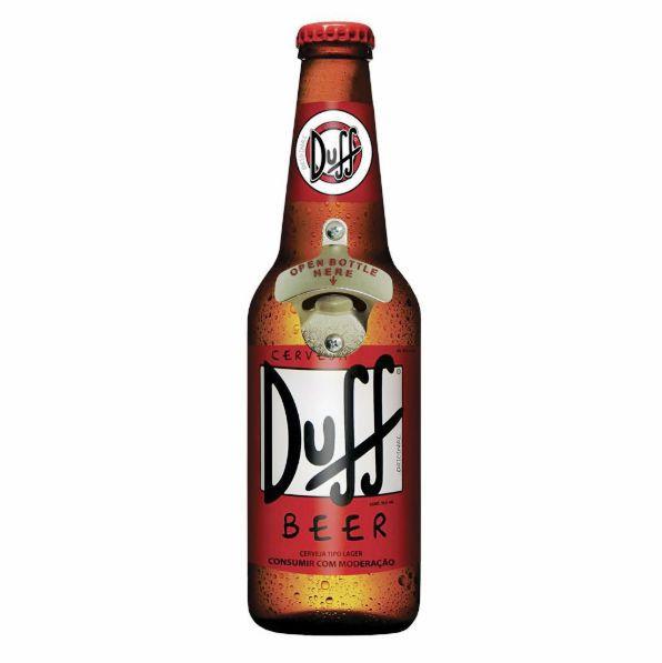 Cerveja Duff Envelopamento De Geladeira Porta Homer Cerveja Duff
