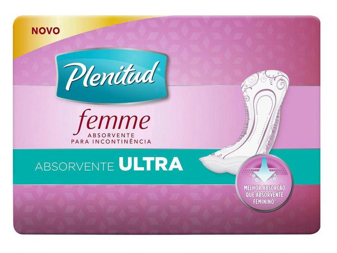 Absorvente Plenitud Femme Ultra sem Abas - 8 Unidades - Absorvente ...
