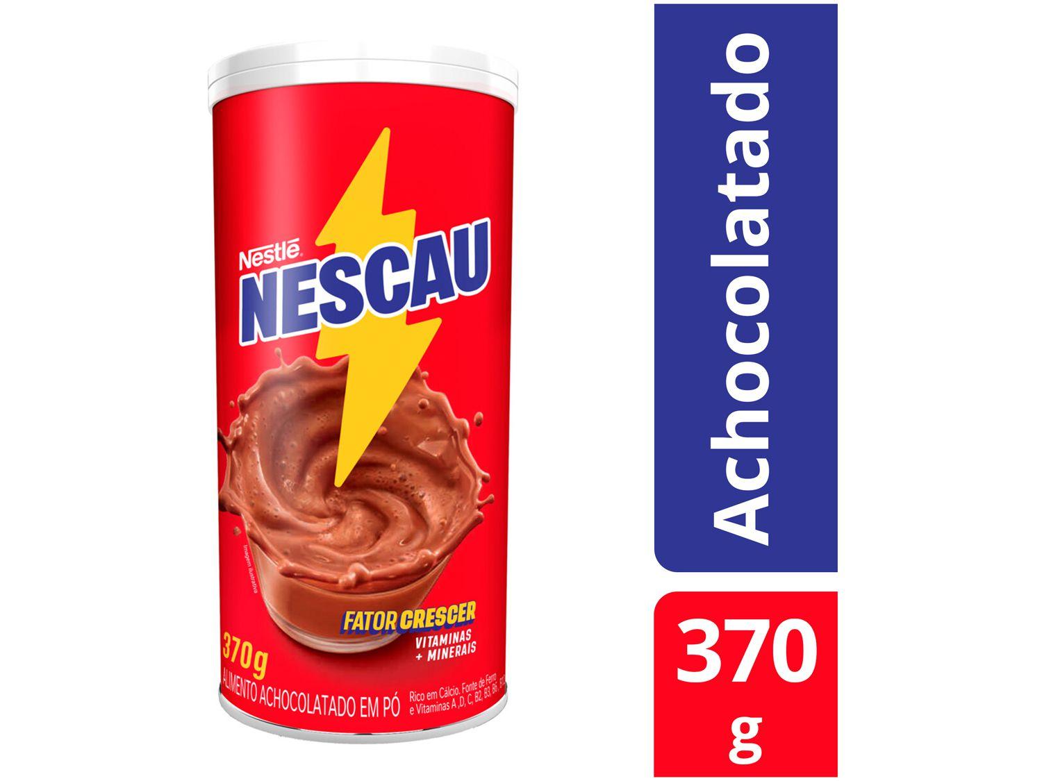 Achocolatado em Pó Nestlé Nescau Instantâneo Lata 370g