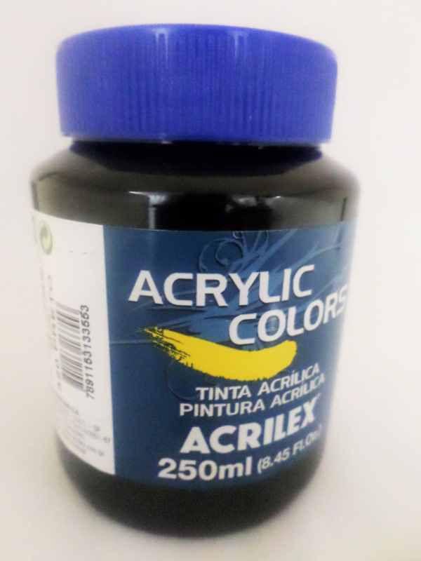 Acrylic colors 250ml 1 preto-131250320 - ACRILEX - Pintura - Magazine Luiza