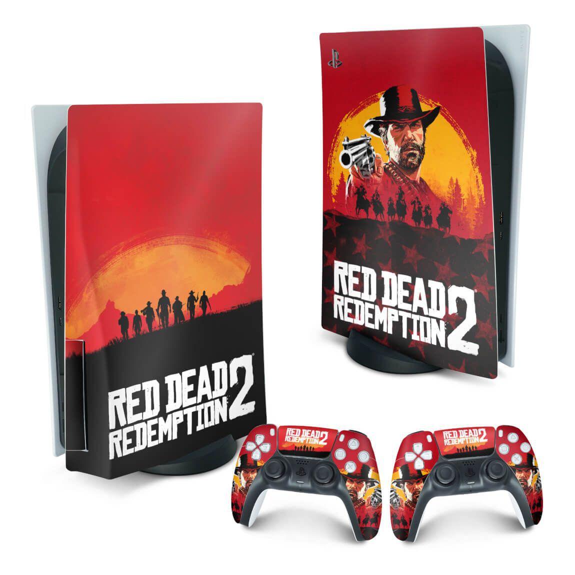 Adesivo Compatível PS5 Playstation 5 Skin - Red Dead Redemption 2 - Pop ...