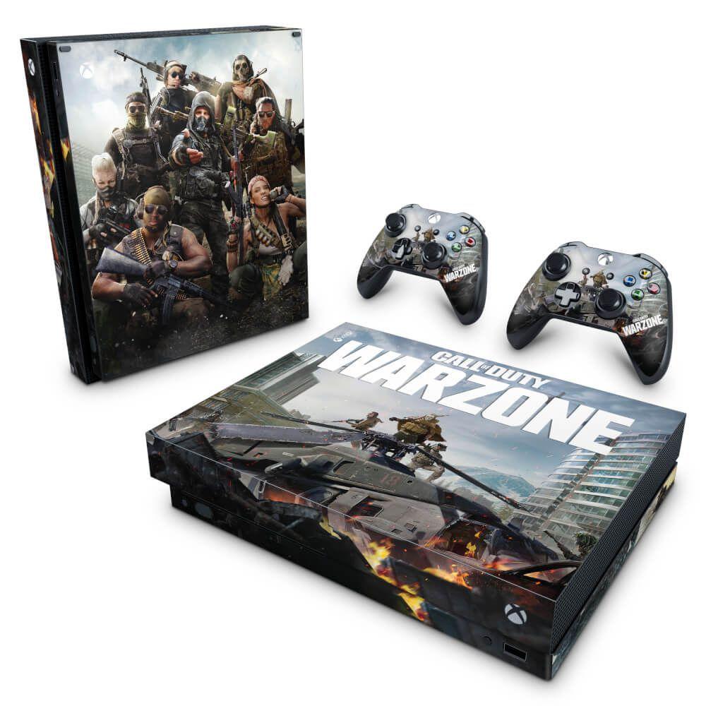 Adesivo Compatível Xbox One X Skin - Call of Duty Warzone - Pop Arte ...