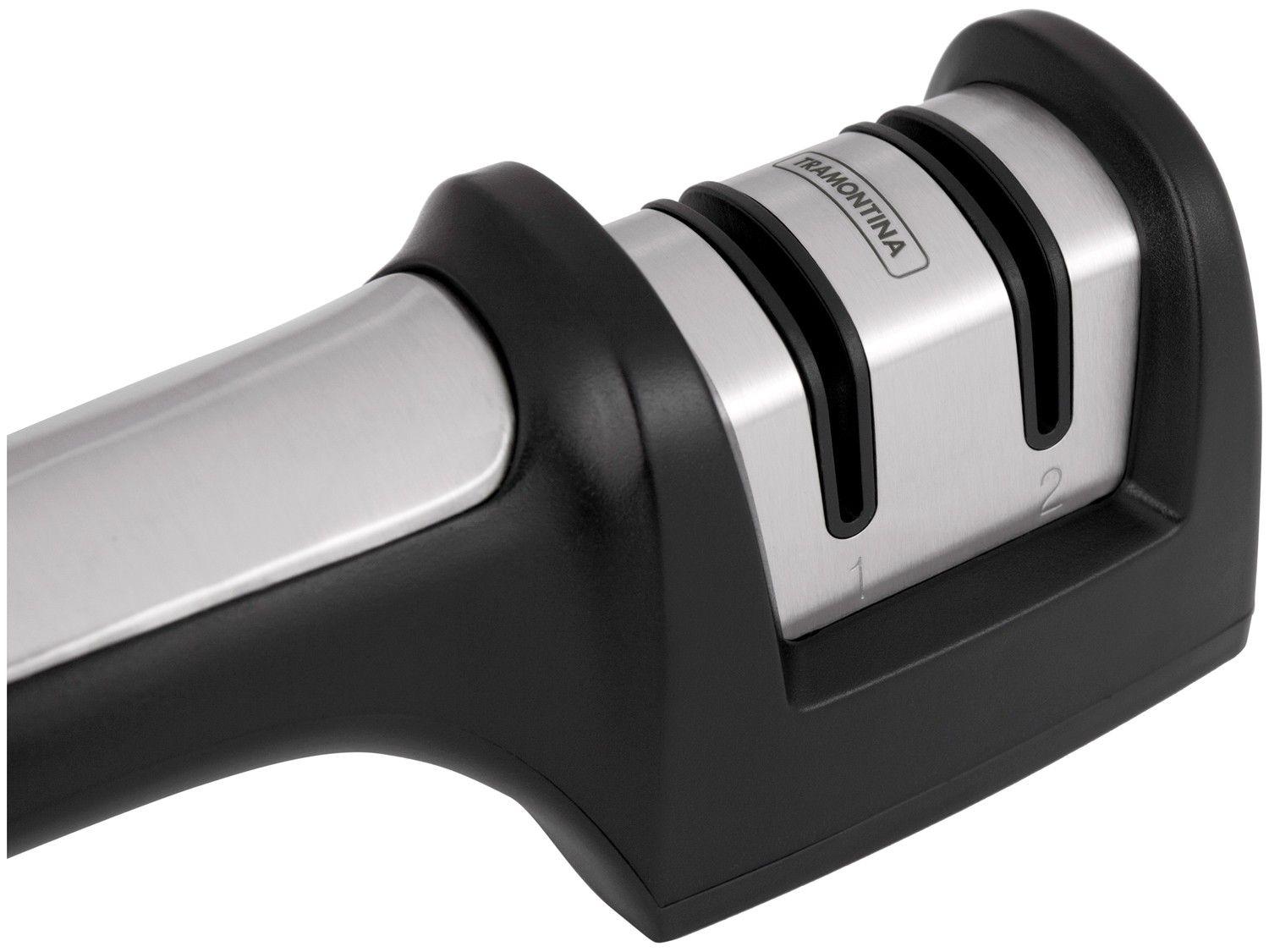 Afiador de Facas Profissional Tramontina Diamantado Profio Dupla Face ...