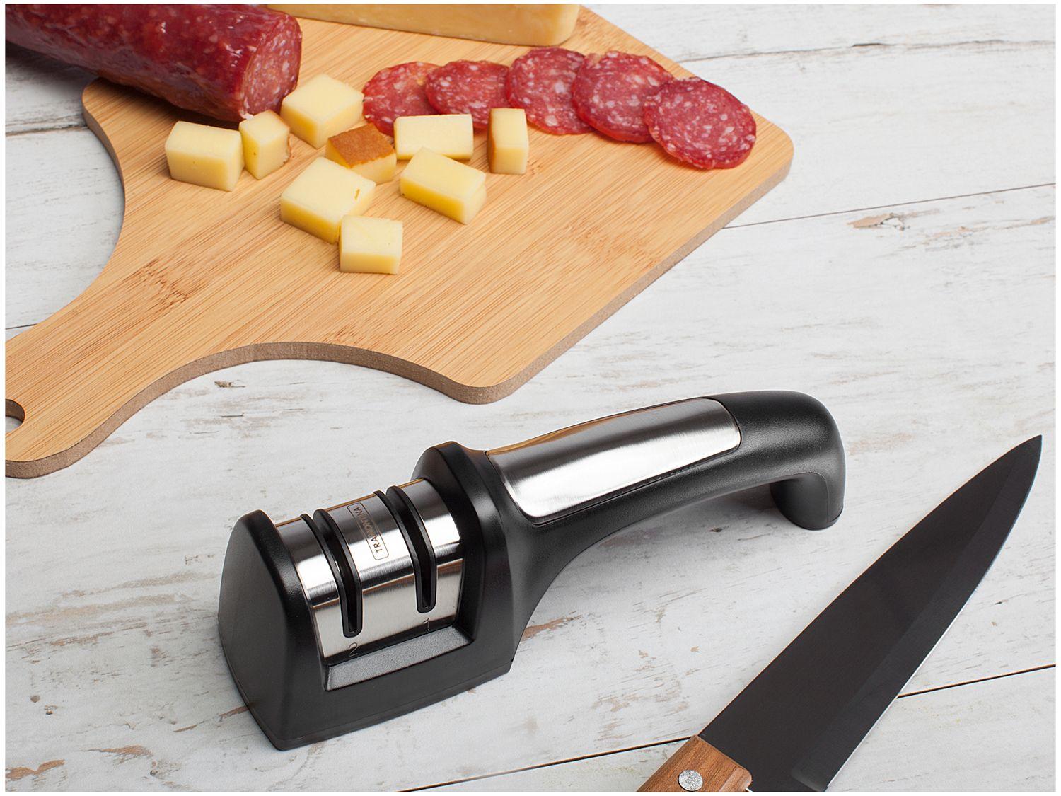 Afiador de Facas Profissional Tramontina Diamantado Profio Dupla Face ...