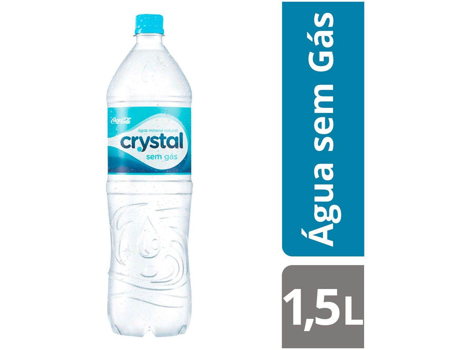 Água Mineral Crystal sem Gás 1,5L - Água Mineral - Magazine Luiza