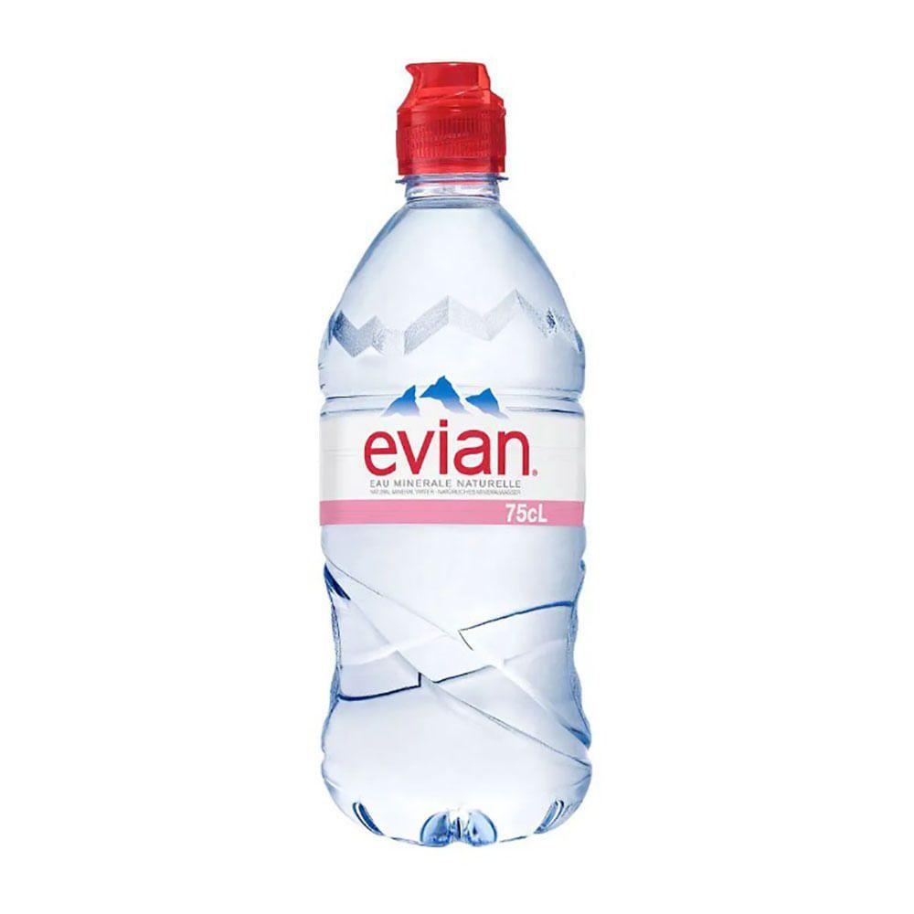 Água Mineral Natural Sem Gás Evian 750ml - Água Mineral - Magazine Luiza