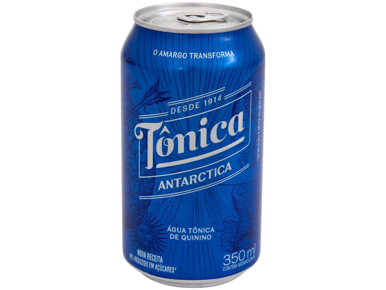 Água Tônica Antarctica 350ml 12 Unidades Lata