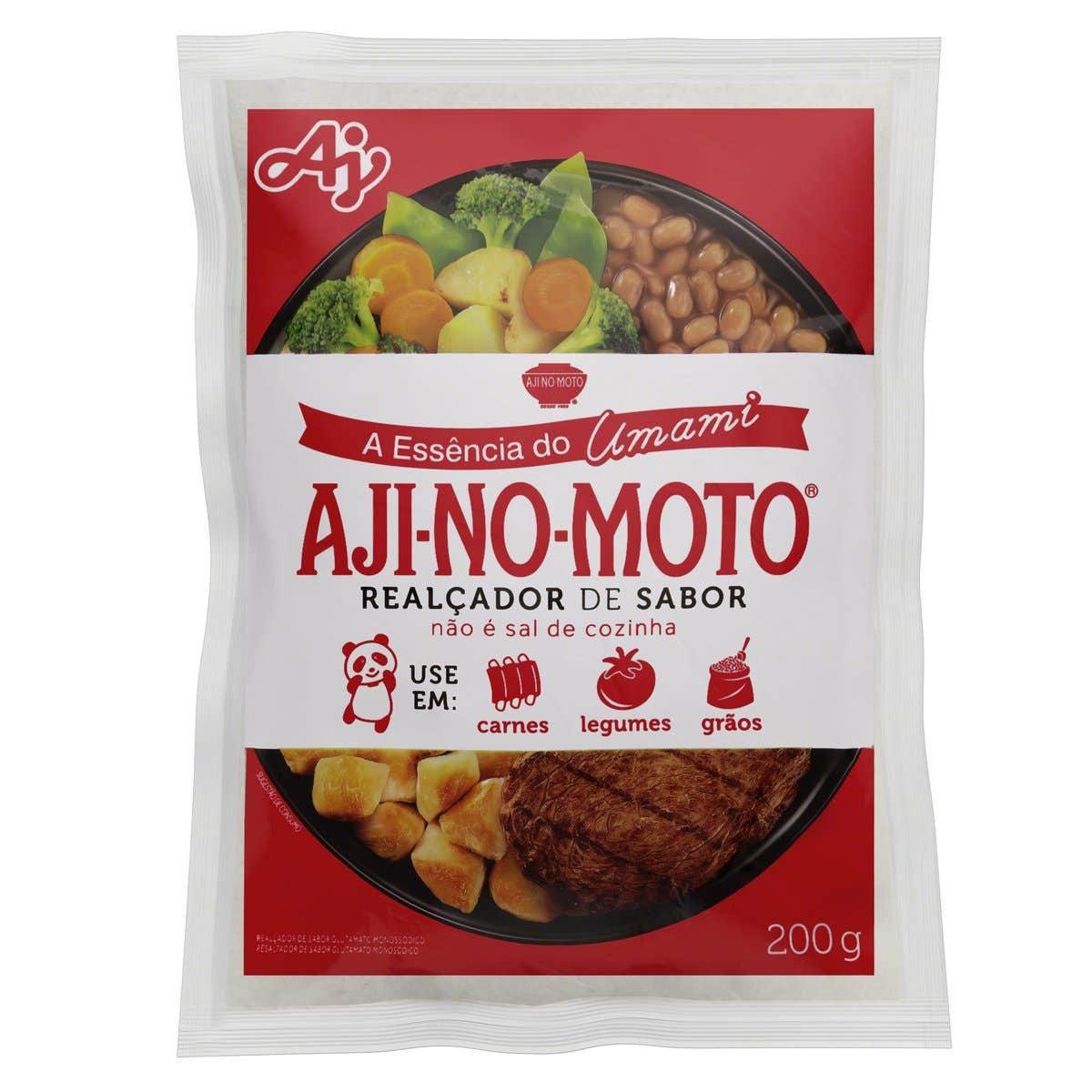 AJI-NO-MOTO 200 g - Ajinomoto - Temperos para Culinária Oriental ...