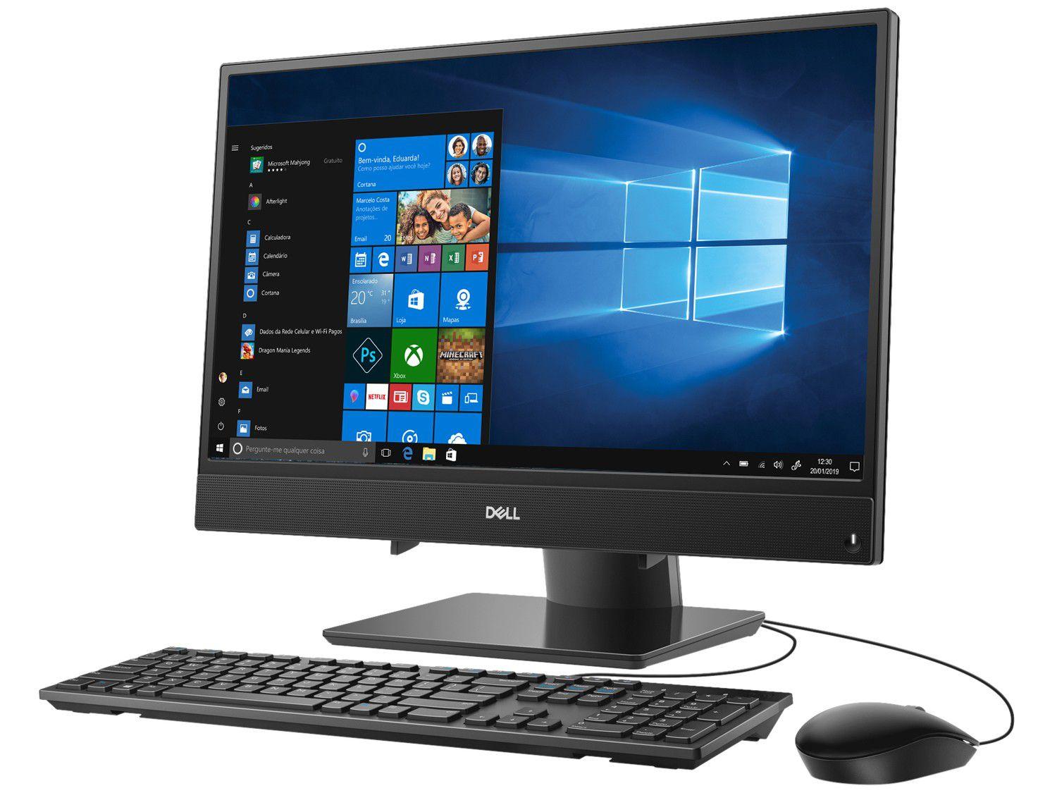 All in One Dell Inspiron 3280-AS20P Intel Core i5 8GB 256GB SSD LED 21 ...