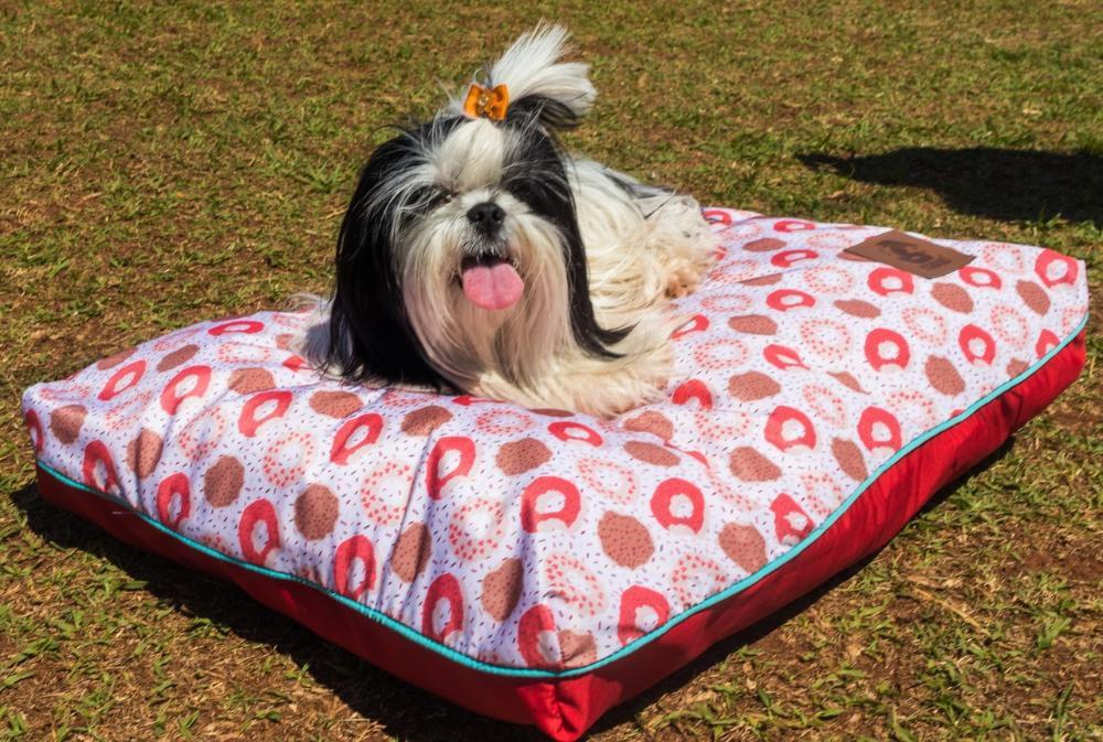 Almofada para Cachorro Mabuu Pet - Donuts Rosa - Tamanho G - Almofada ...