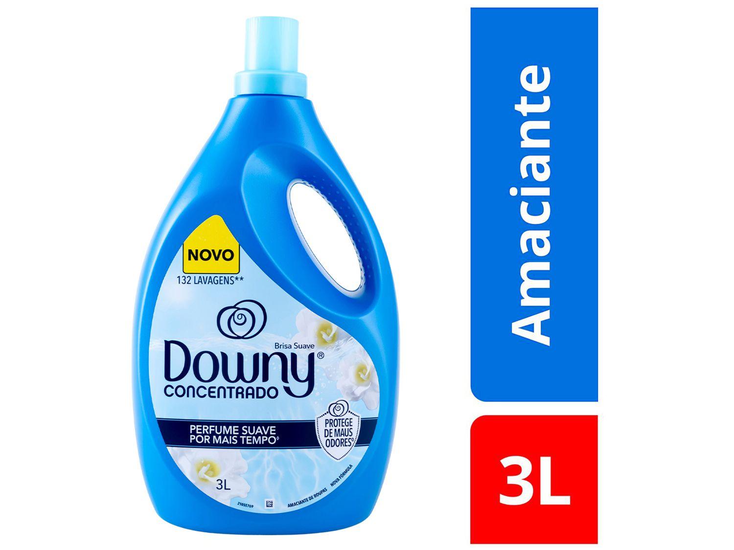 Amaciante Downy Concentrado Brisa Suave 3L