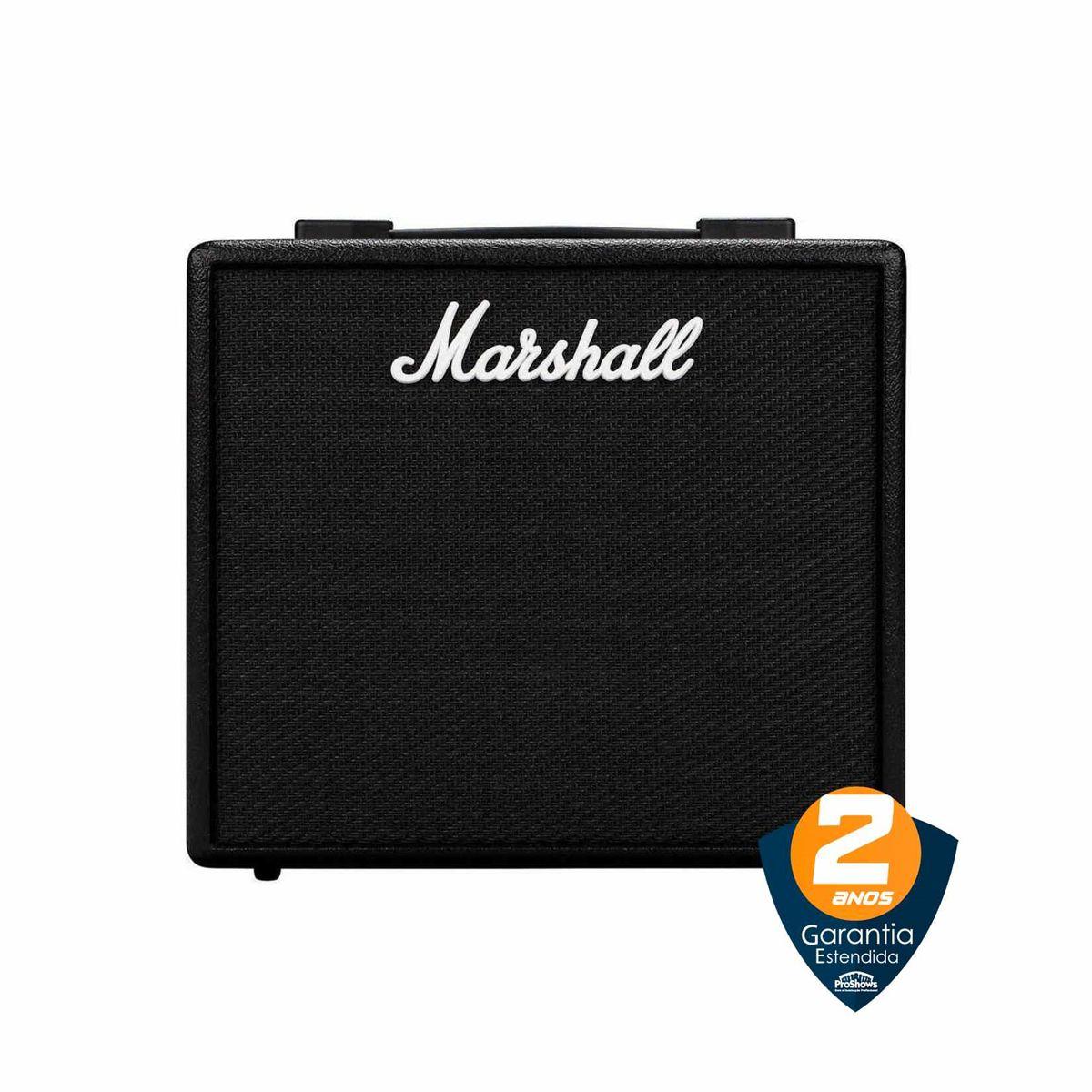 Amplificador Marshall CODE 25 Combo p/ Guitarra 25W c/ Simulador - Amplificador de Guitarra ...