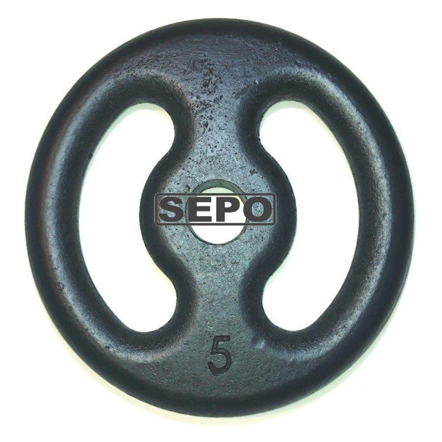 Anilha de Ferro Fundido Pintada - 5 Kg - Sepo - Pesos - Anilha ...