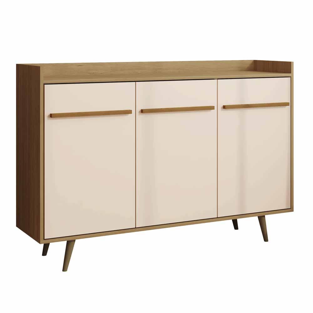 aparador buffet retro pé palito 3 portas largura 135 cm altura 97 cm ...