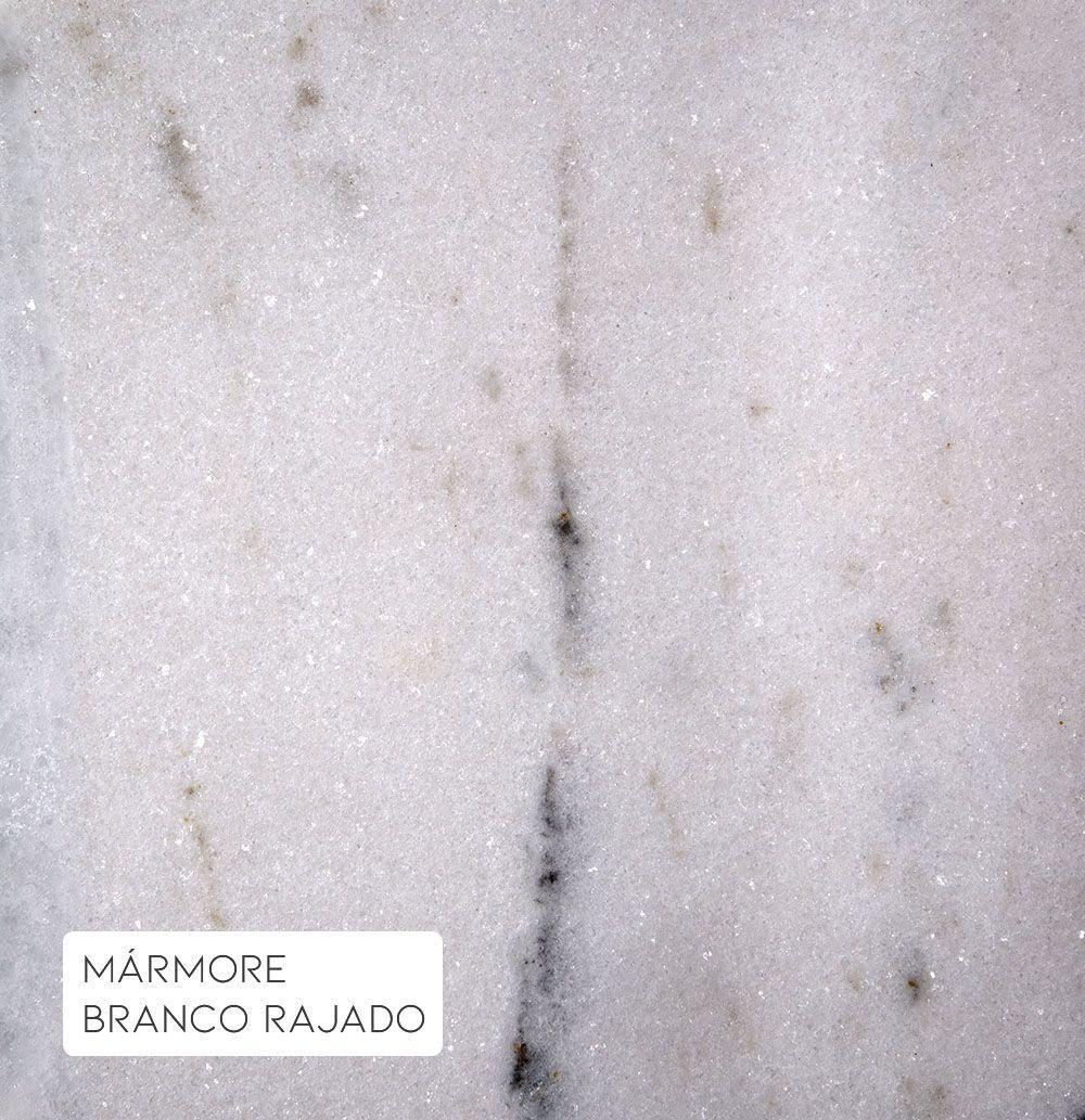 Aparador Fuori 140cm Mármore Branco Rajado/Marfim - Gran Belo ...