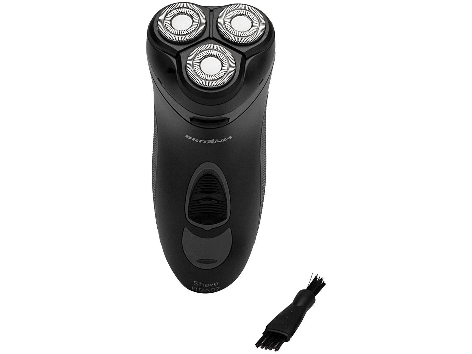 Aparelho de Barbear/Barbeador Elétrico Britânia Shave BBA02 Seco e ...