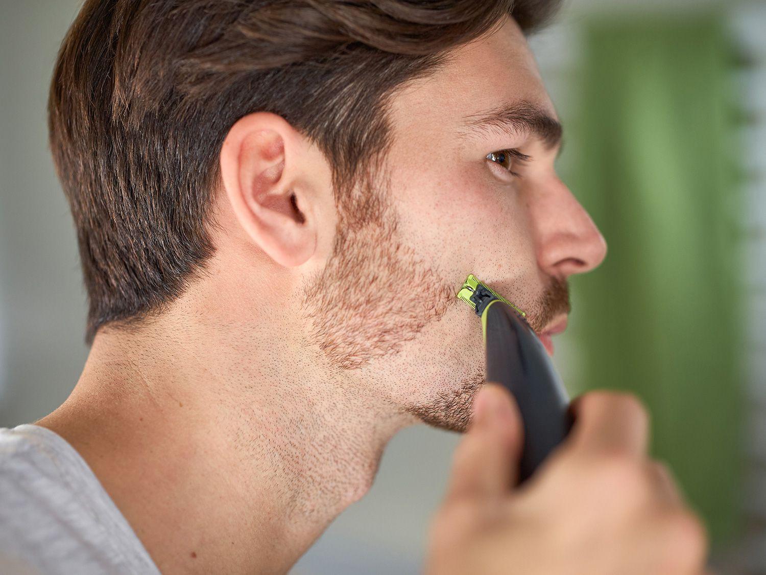 Aparelho de Barbear/Barbeador Elétrico Philips - OneBlade Seco e ...