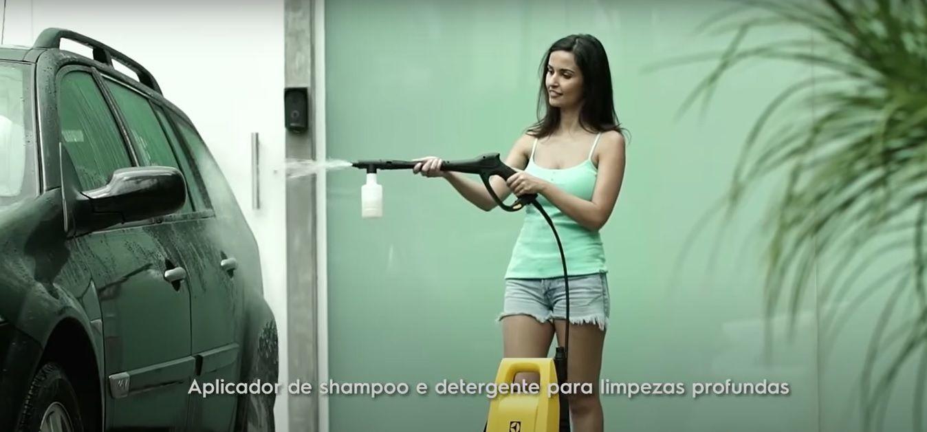 Aplicador Detergente Wap Class Laranja Na Pistola Lavadora Alta Pressão ...
