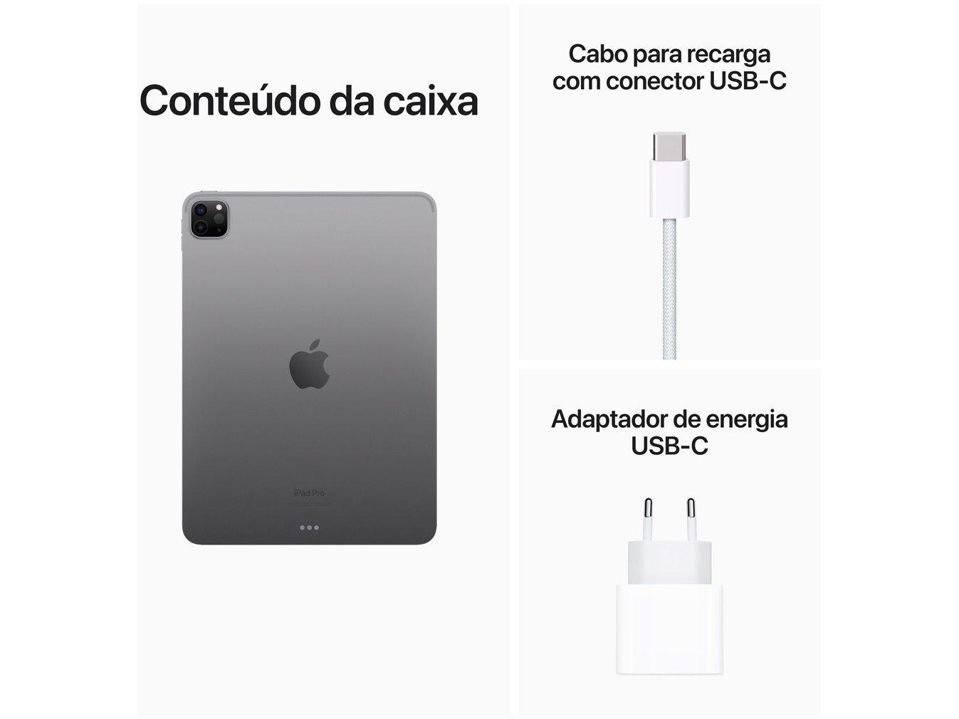 Apple iPad Pro 11” 4ª Geração Wi-Fi - 128GB Cinza-espacial Apple iPad Pro 11” 4ª Geração Wi-Fi - 128GB Cinza-espacial