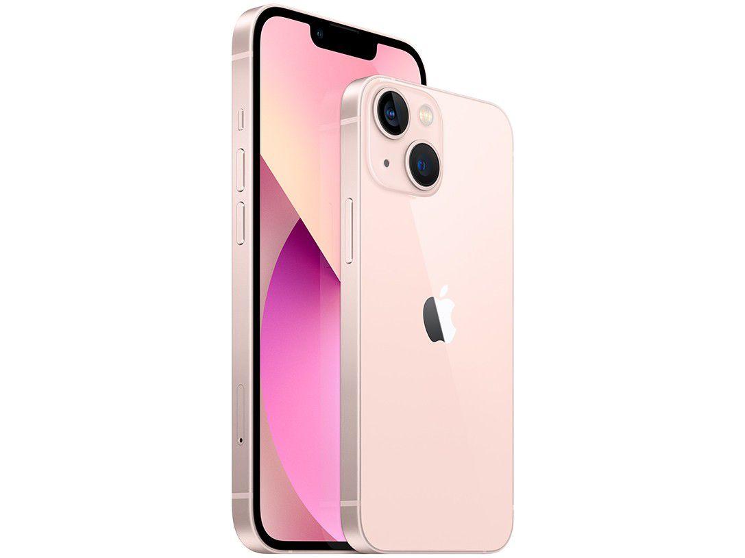 Apple iPhone 13 128GB Rosa Tela 6,1” 12MP