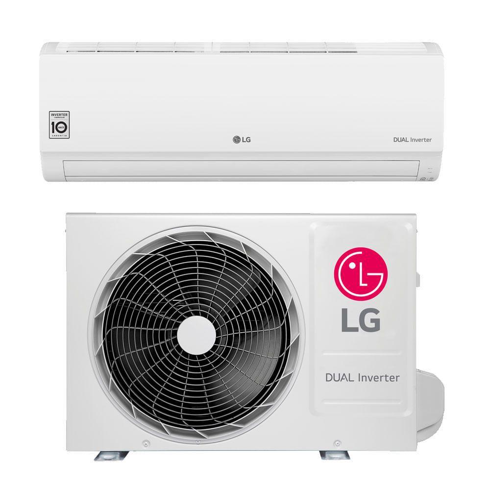 Ar Condicionado Split Hi Wall Dual Inverter Lg Voice Btus Frio Hot