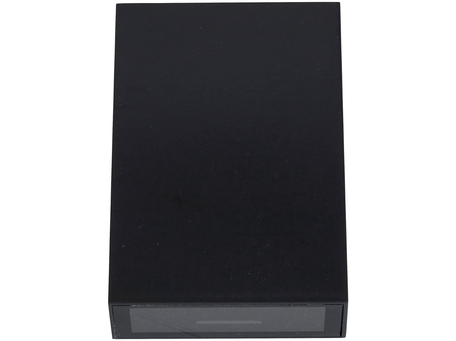 Arandela LED 3000K IP65 Preta 4W Gaya 9683