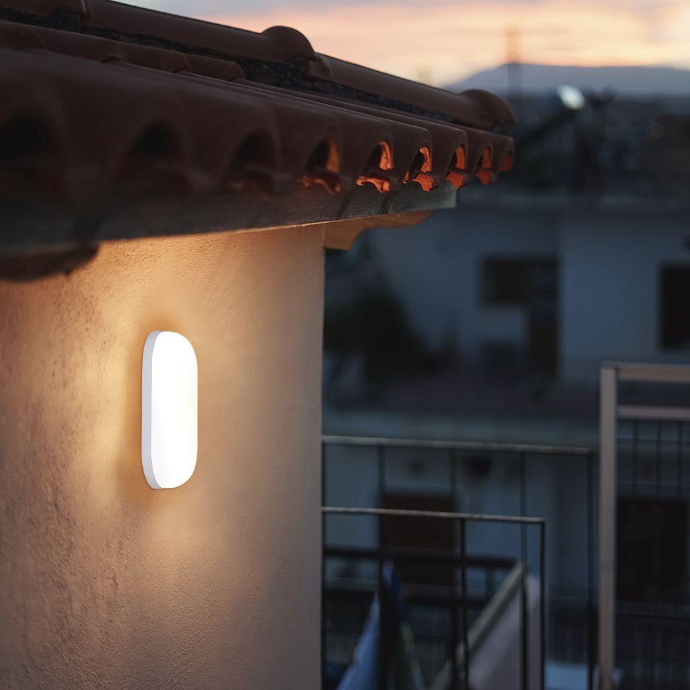 Arandela Tartaruga Led Taschibra Force 12W IP65 Branca Bivolt - Luminária de Parede / Arandela ...