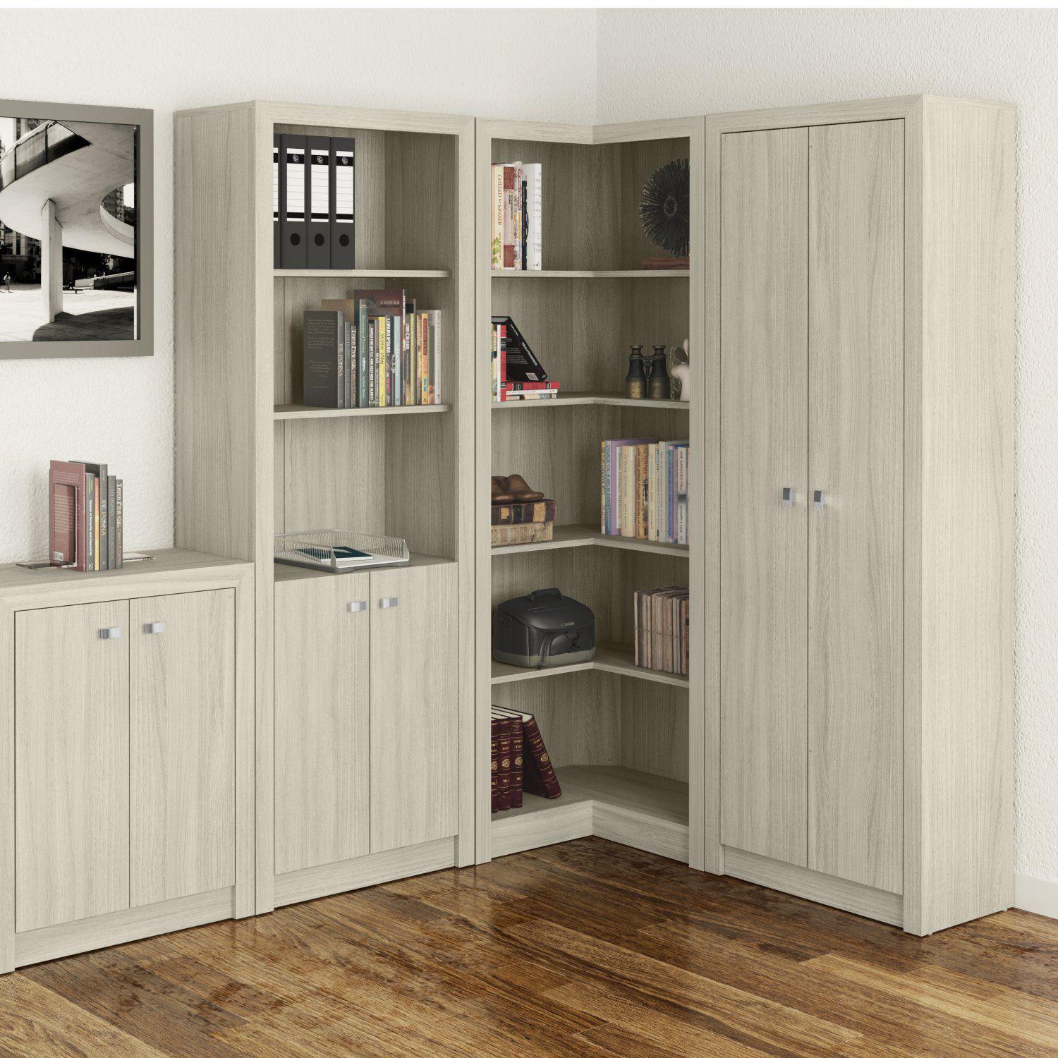 Armário de Canto para Escritório ME4132 Tecno Mobili Fresno - Armário ...