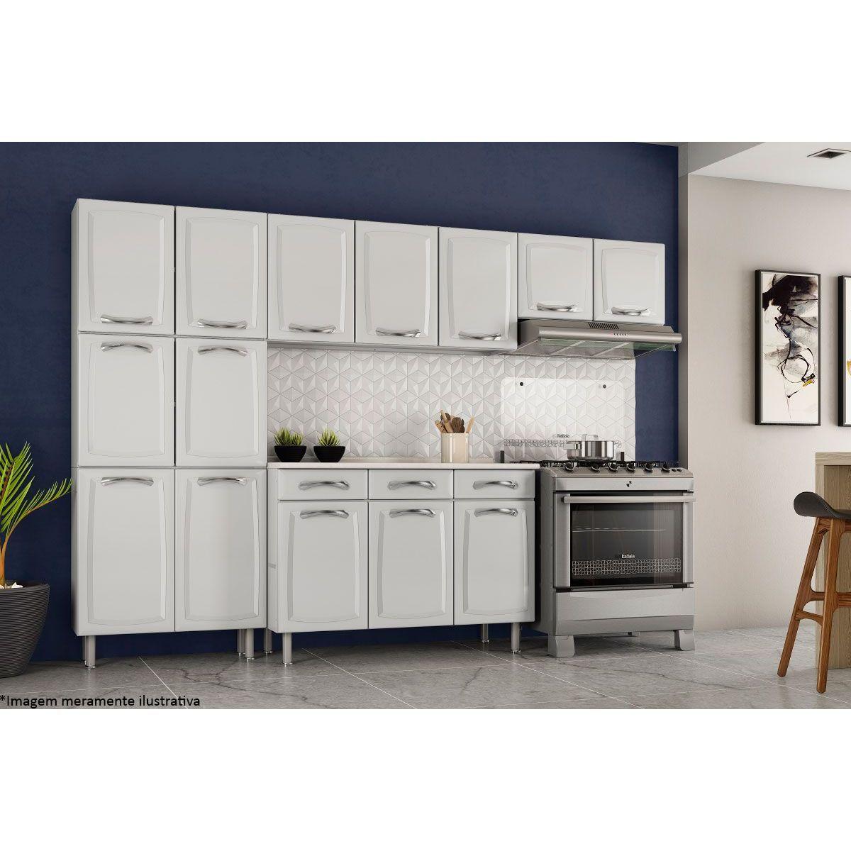 Armário Itatiaia Aéreo Premium IP3120 Aço 120 Branco - Armário de ...