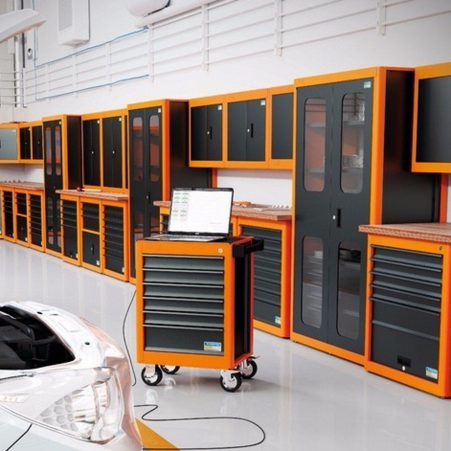 Armário Modular para Ferramentas Vertical 2 Portas 5 Gavetas Tramontina ...