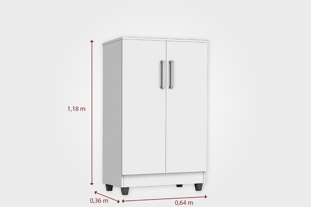 Armário multiuso smart cor ferrara - CSA Móveis - Armário Multiuso ...