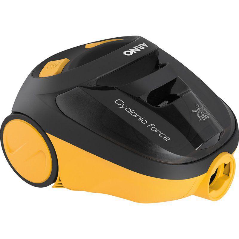 Aspirador de Pó Arno Cyclonic Force 1400W Preto e Amarelo 220V ...