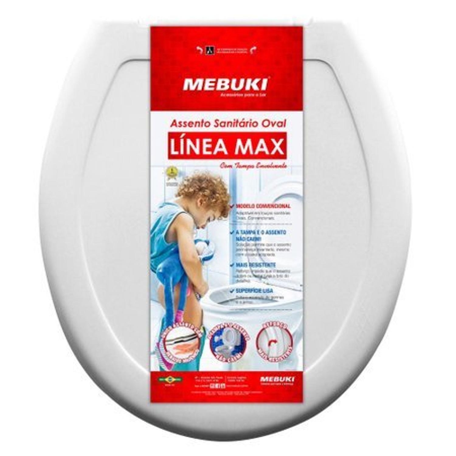 Assento Básico Branco Ref.ASS01 Mebuki - Mebuki - Assento / Tampa ...