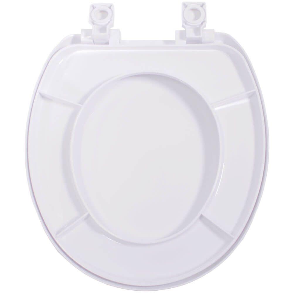 Assento sanitario tupan oval pp solution softclose branco - Assento ...