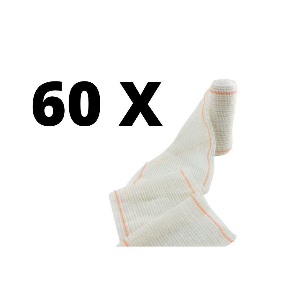 Atadura De Crepe 15cm Crepom X 1,80mts 13 Fios C/ 60 Unds Faixa Curativo - MEDI HOUSE - Atadura ...