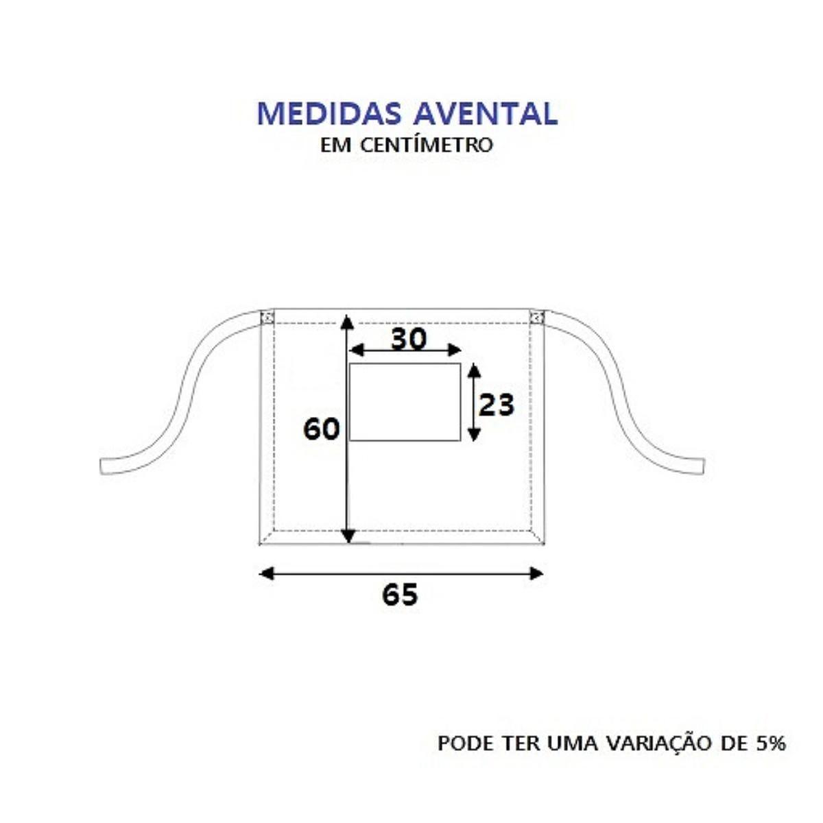 Meio Avental Retro