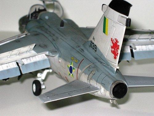 Avião Embraer AMX A-1 - Esquadrão Pocker - FAB - GIIC - Aviões e ...