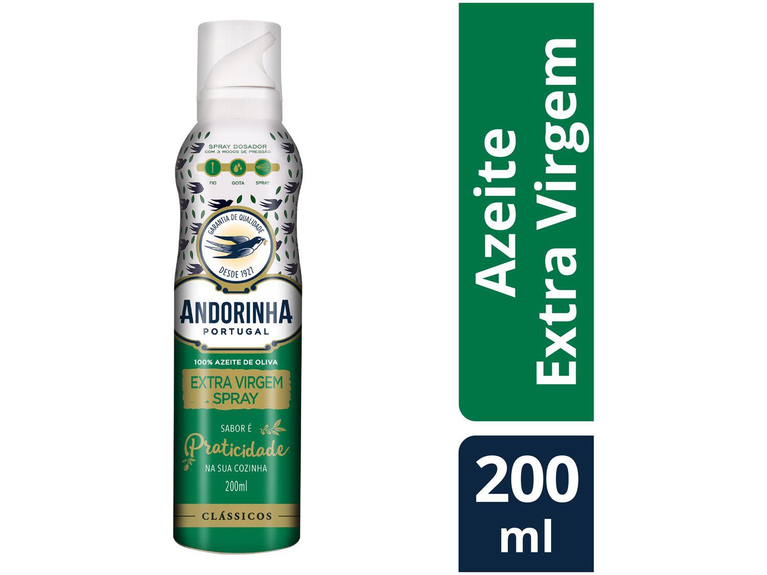 Azeite de Oliva Extra Virgem Andorinha Spray 200ml