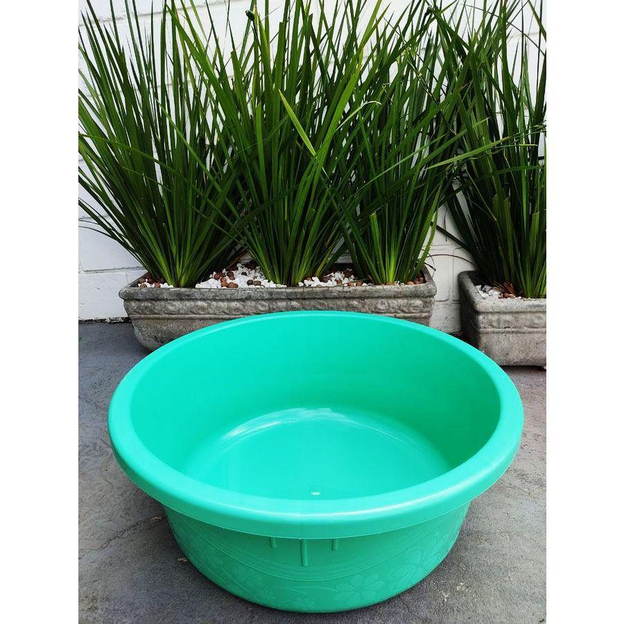Bacia De Plástico Multiuso Extra Grande 100 Litros Arqplast - Bacia ...
