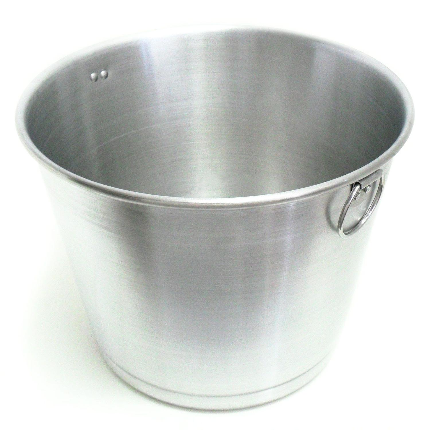 Balde para Cerveja Gelo 8 Litros em Alumínio - Alumínios Belmar - Balde ...