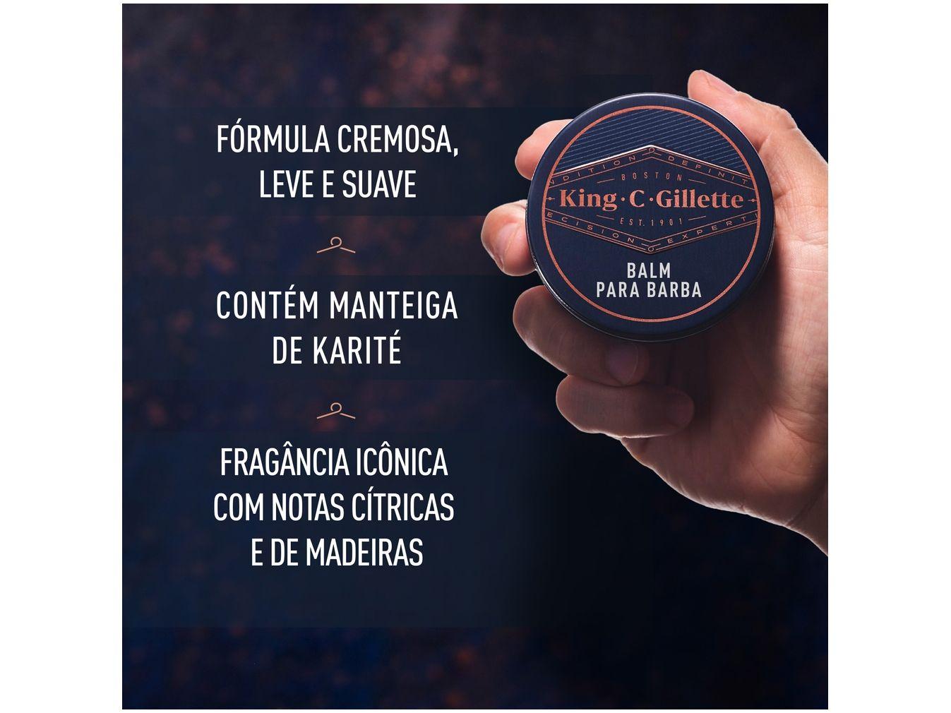 Balm para Barba Gillette King C 75ml - 1