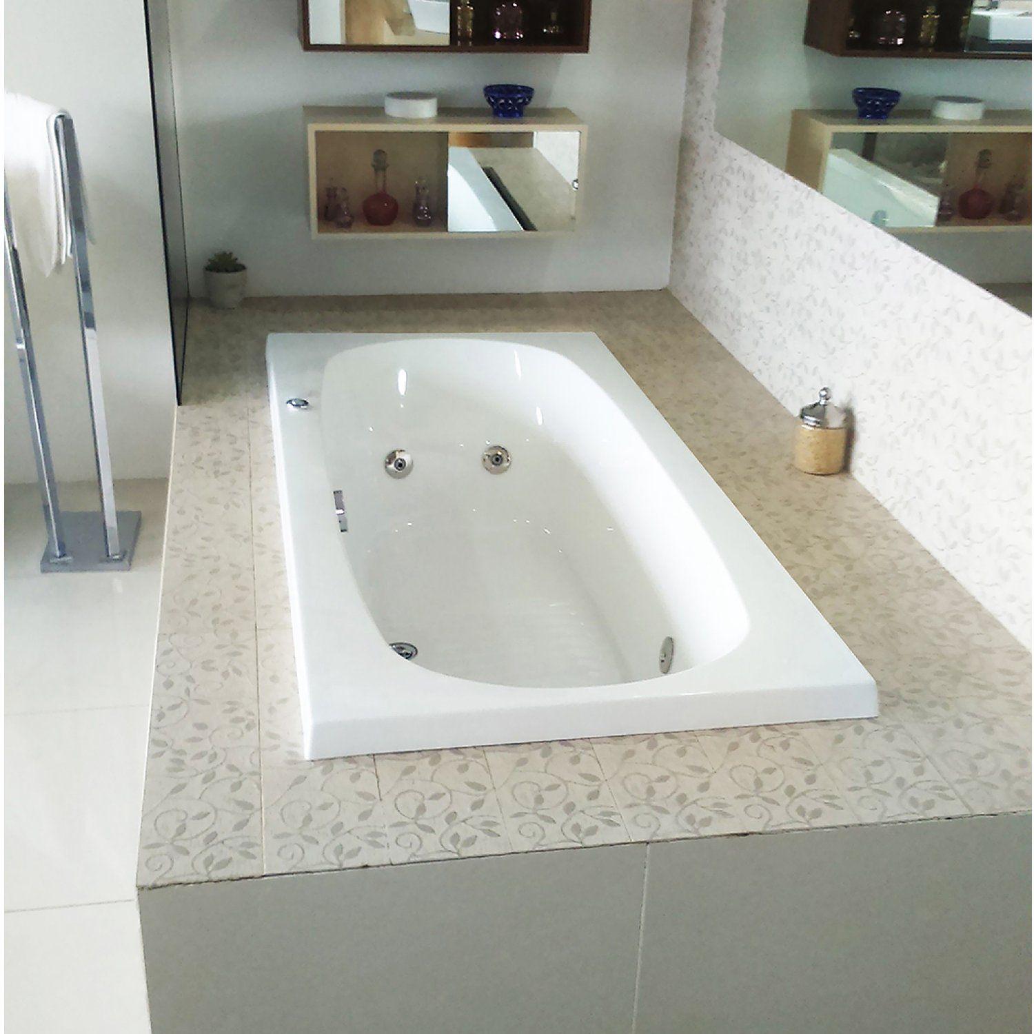 Banheira Hidromassagem Projecta by Jacuzzi Duratta 4 Jatos 170cmx80cm ...