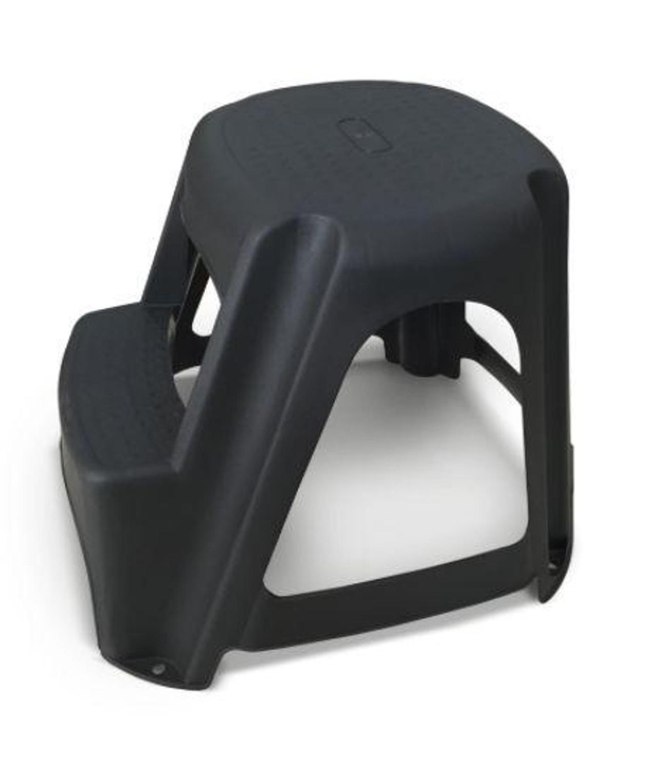 Banqueta escada 2 degraus preta - ARQPLAST - Escadas - Magazine Luiza